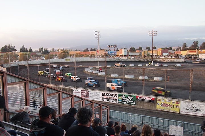 Dirt racing at Petaluma - Motor Sport Magazine