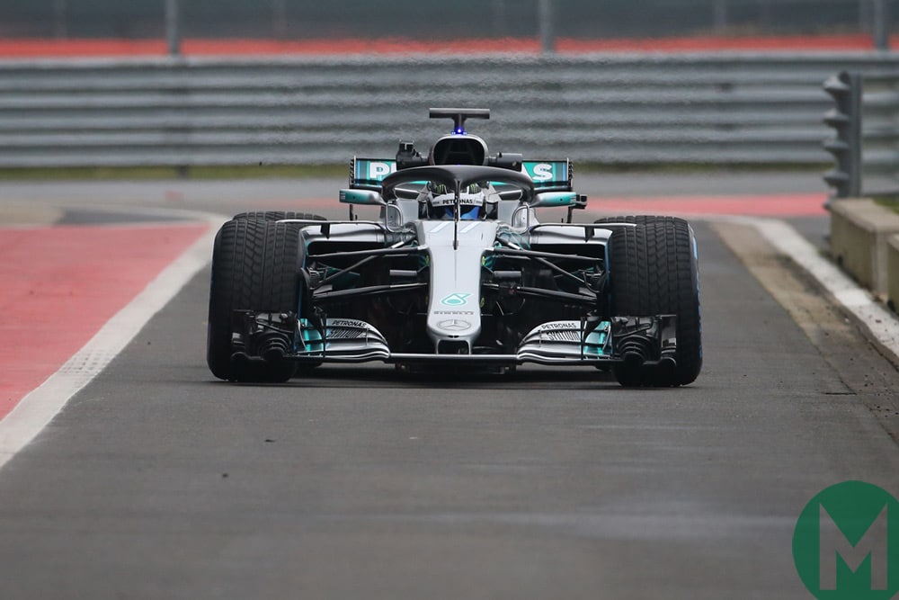 Mercedes W09 F1 car revealed