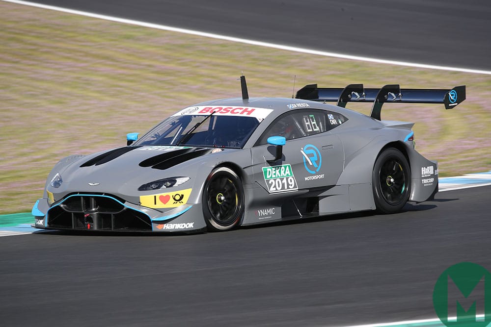 Aston Martin DTM car makes track debut | Motor Sport Magazine