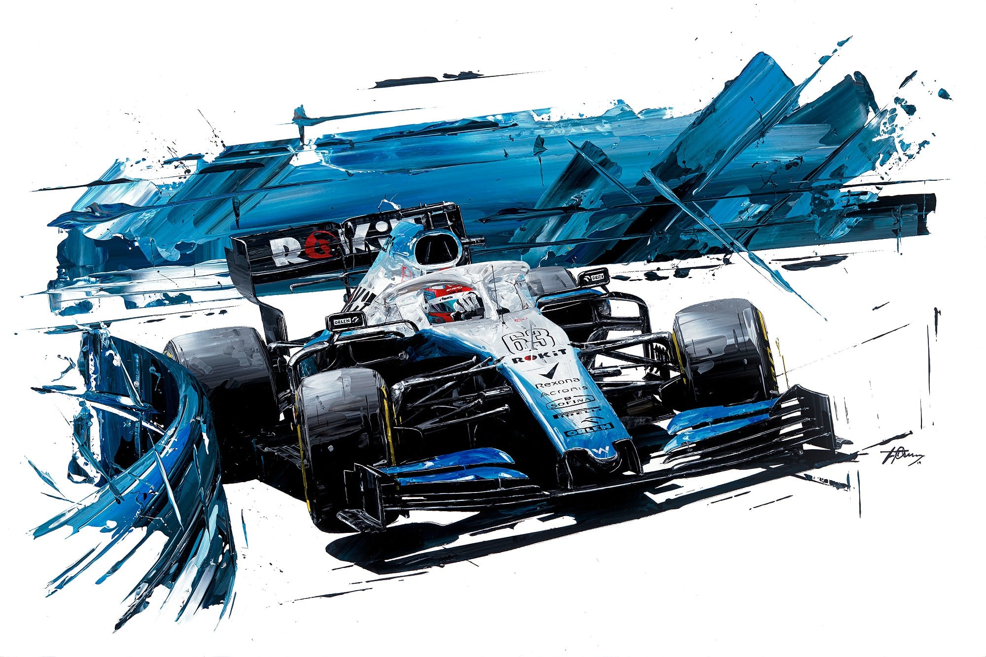 Win a signed George Russell Print! - Motor Sport Magazine