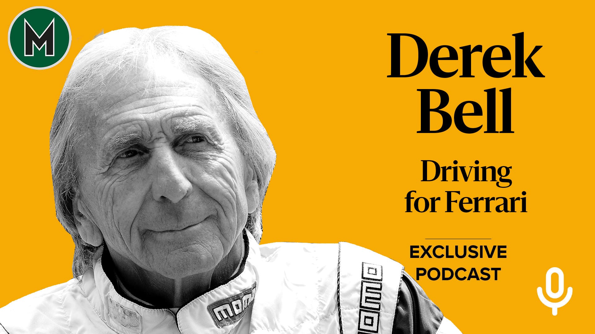 Podcast: Derek Bell, Driving for Ferrari - Motor Sport Magazine