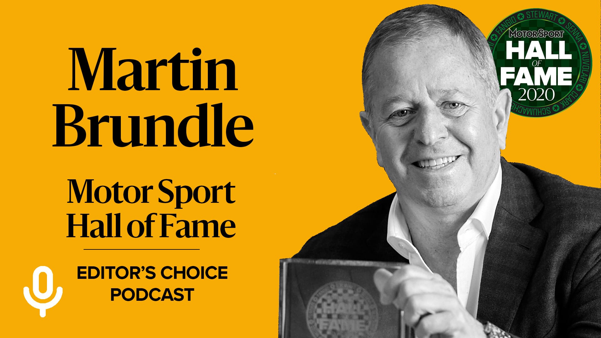 Podcast: Martin Brundle inducted into Hall of Fame - Motor Sport Magazine