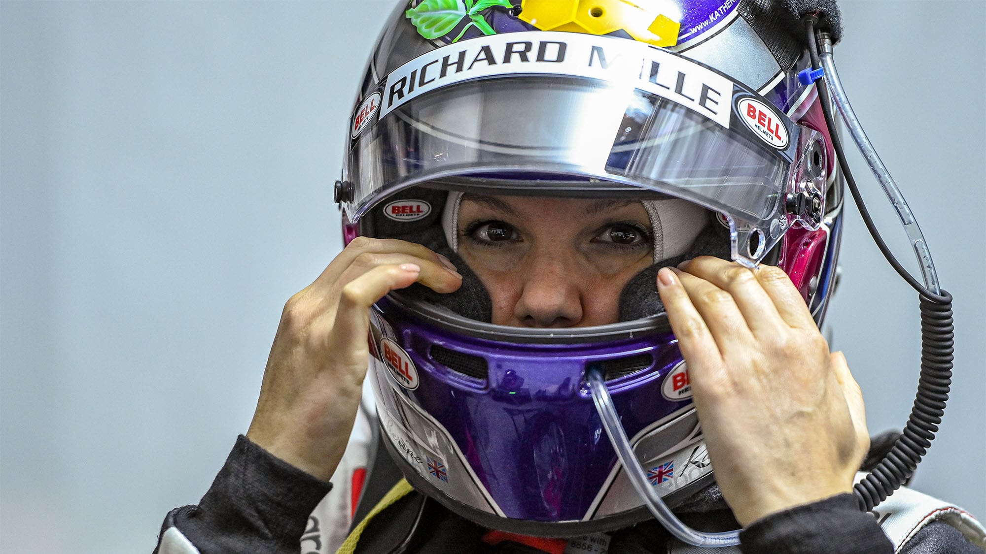 Katherine Legge Helmet Katherine Legge