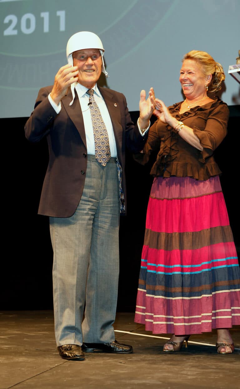 Don't forget Lady Susie Moss: the other half of Stirling's double act ...