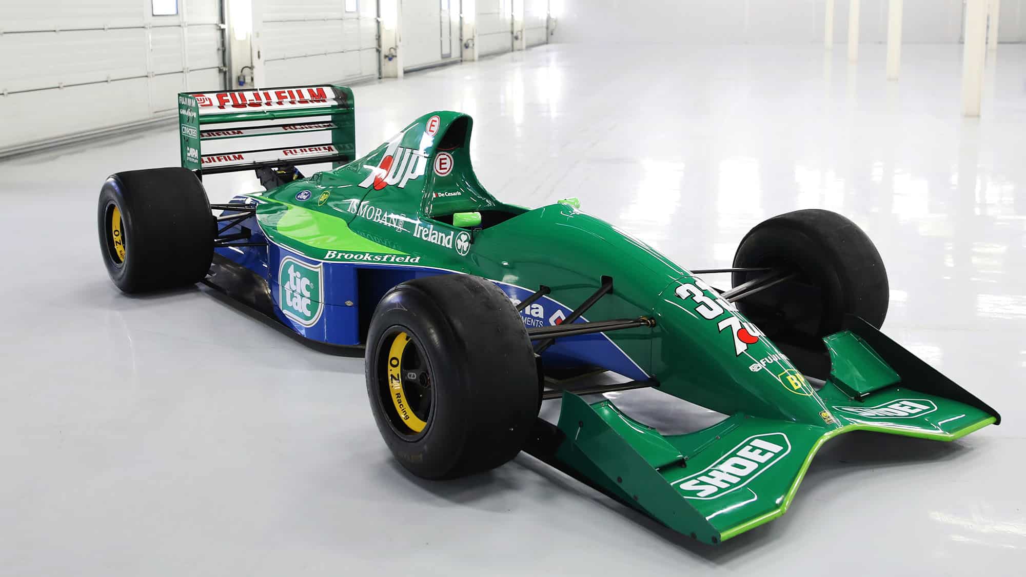 Schumacher's history-making Jordan 191 on sale for £1.25m - Motor Sport ...