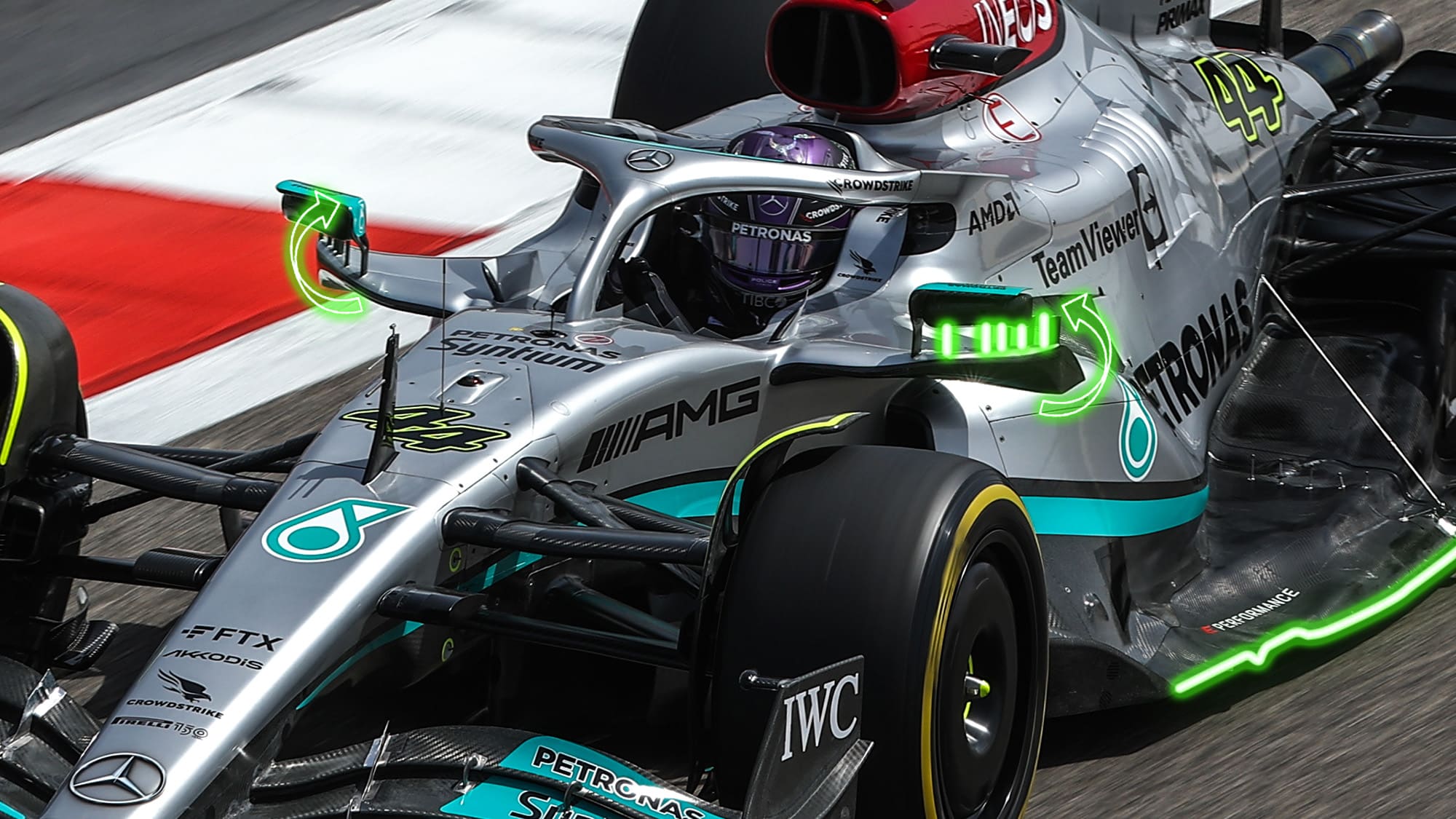 Aero analysis: Why Mercedes' slimline sidepods are legal — and how they ...