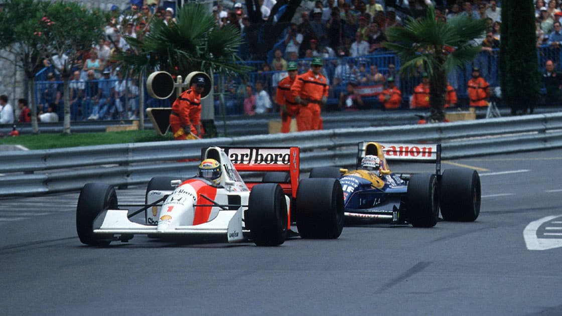Mansell vs Senna: greatest battles of the drivers 'born to compete ...
