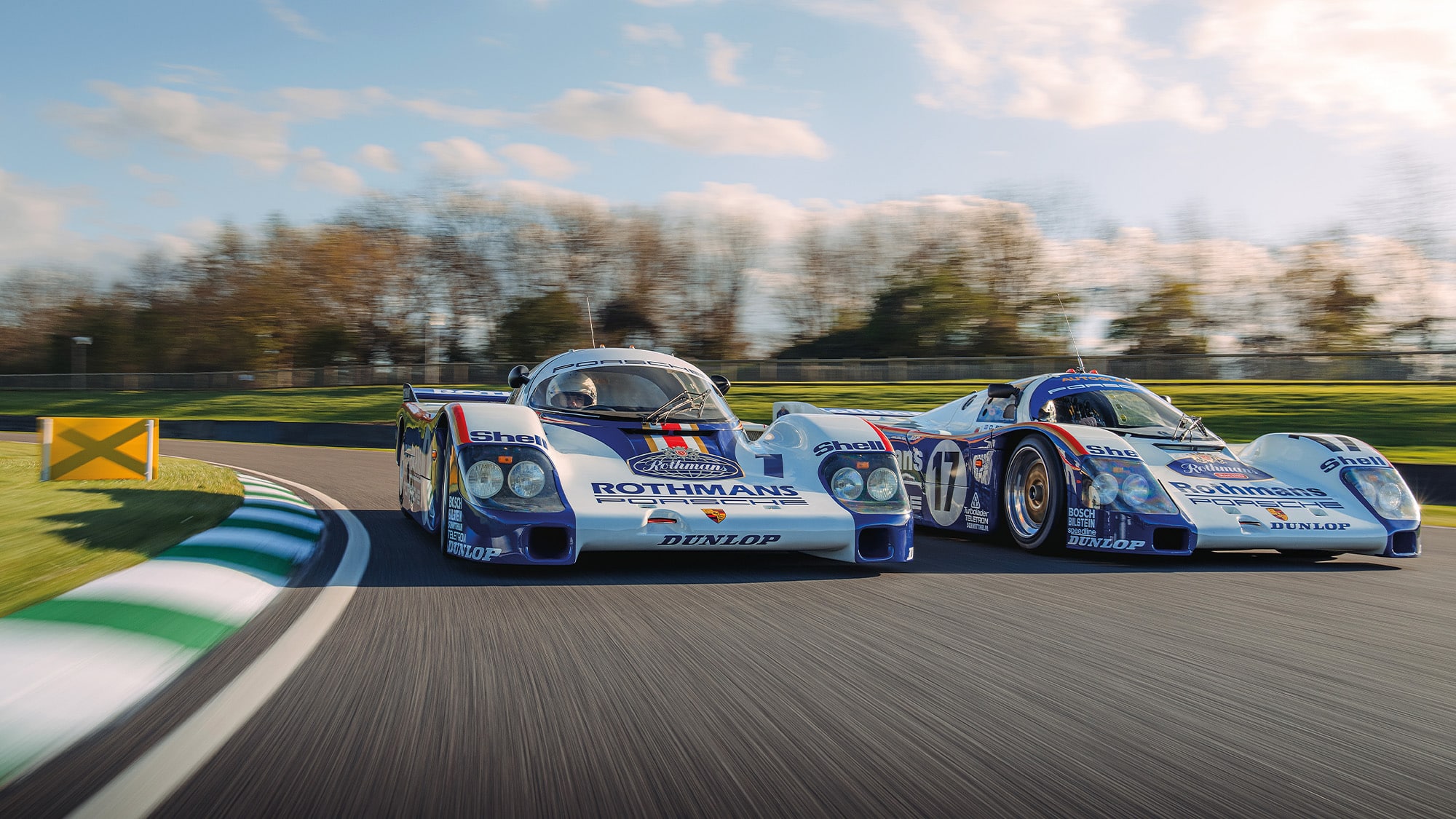 Porsche's Le Mans-conquering Group C cars driven: 956 and 962 track ...