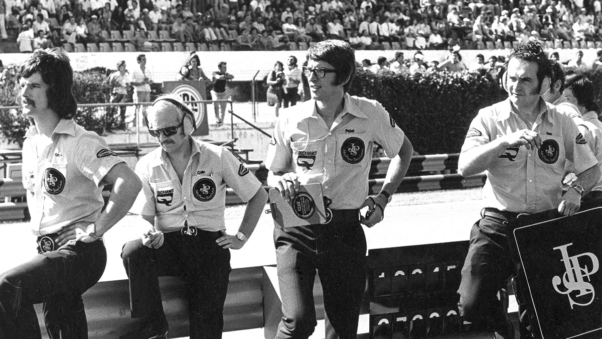 Smoke and Heat: Lotus in the JPS days - Motor Sport Magazine