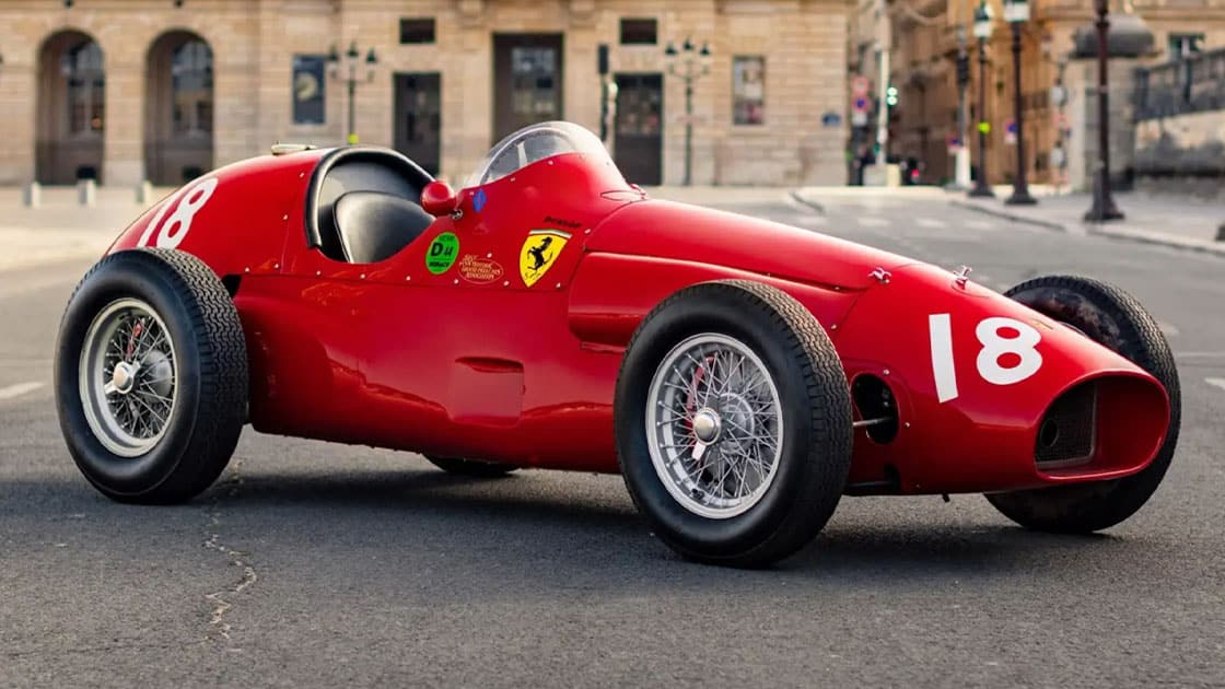 Legendary playboy de Portago's Ferrari F1 car goes up for sale - Motor ...
