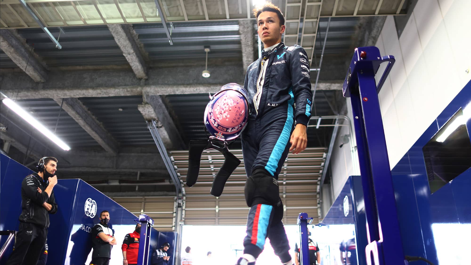 'We're pushing forward': Alex Albon steps up as Williams F1 team leader ...
